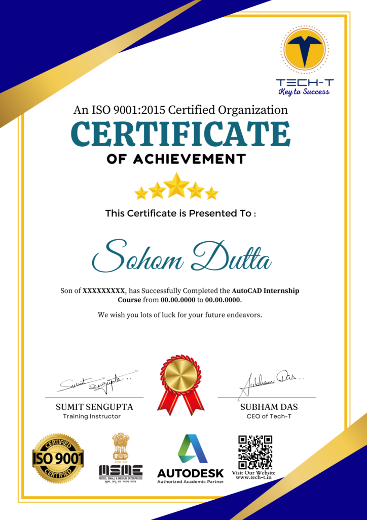 Internship Certificate Course – Welcome to Tech-T